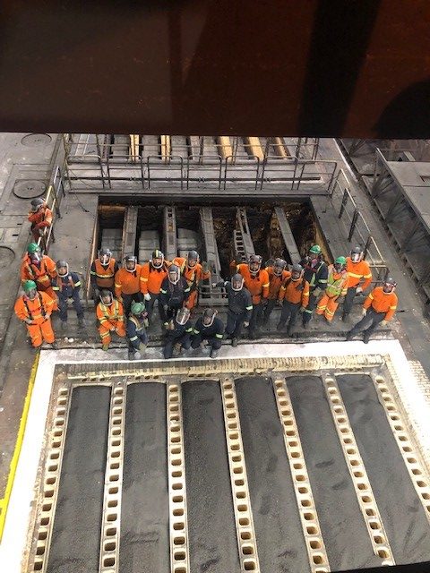 Major Maintenance on the Anode Baking Furnaces at Arvida — The Ingot