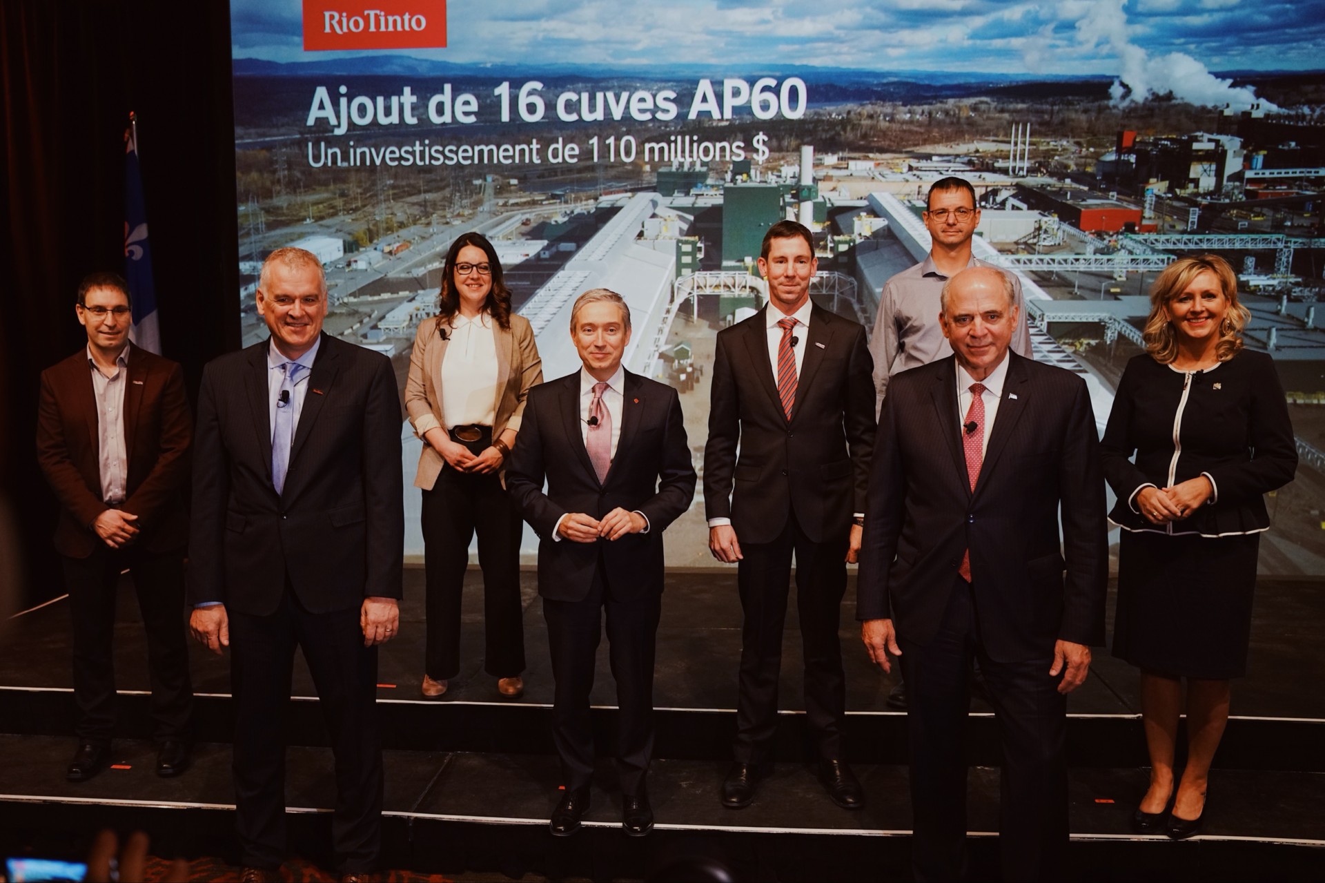 Ajout de 16 cuves AP60 : un investissement de 110 M$ — Le Lingot