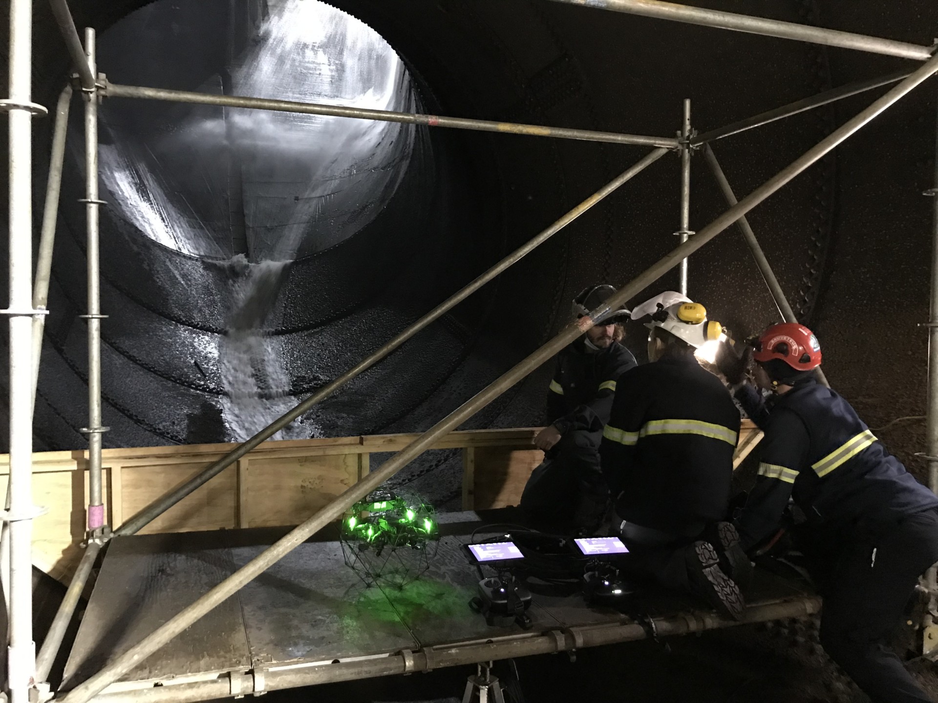 Un drone au service de la Centrale Isle-Maligne — Le Lingot