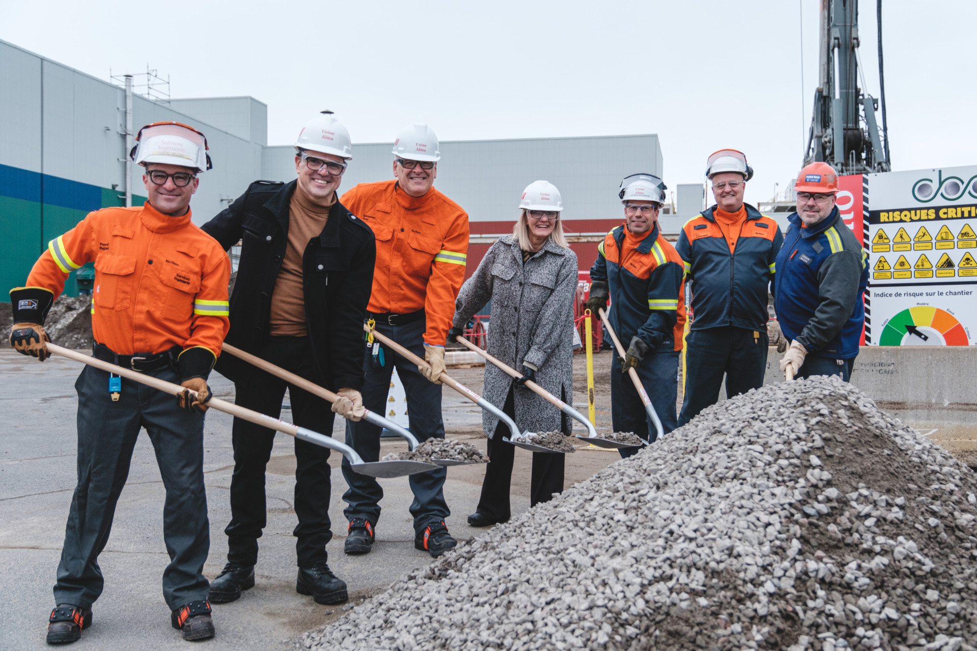 Official Groundbreaking for the Future Alma Works Billet Centre — The Ingot