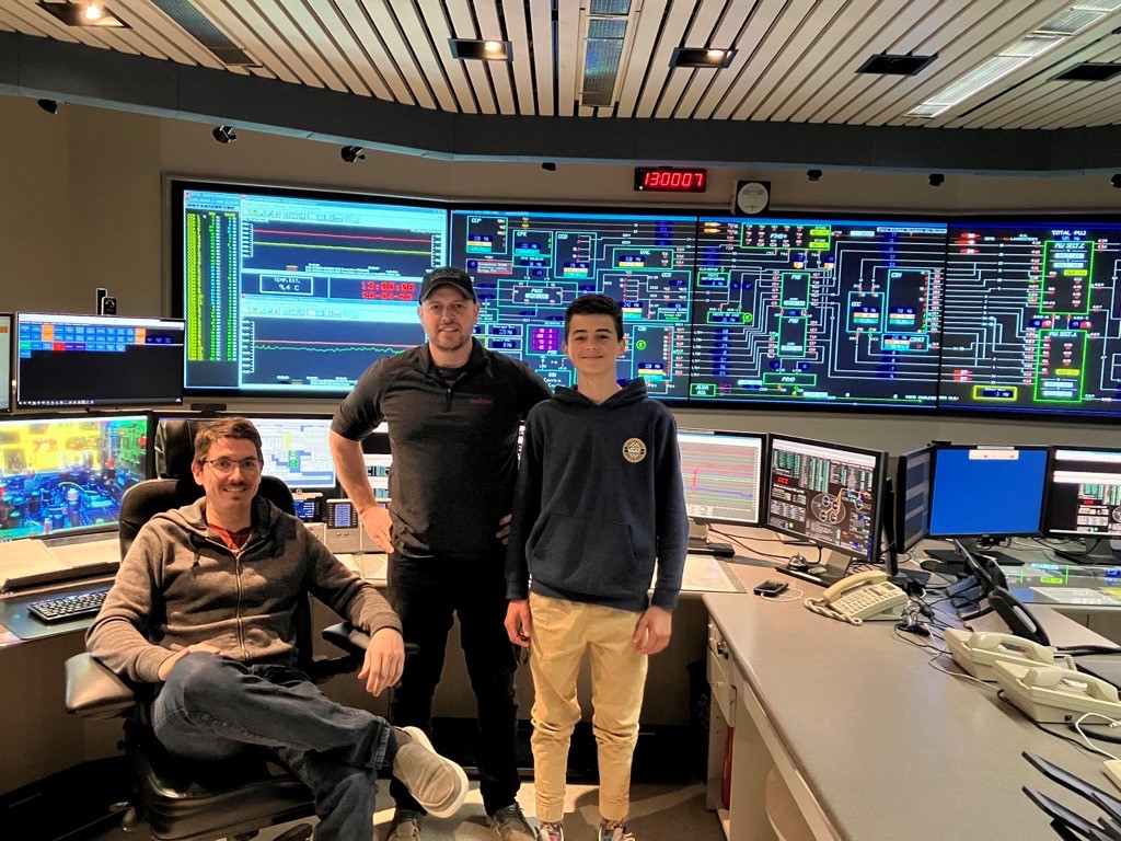 Stagiaire d’un jour au CCR : Bryan Fortin découvre son futur métier ...